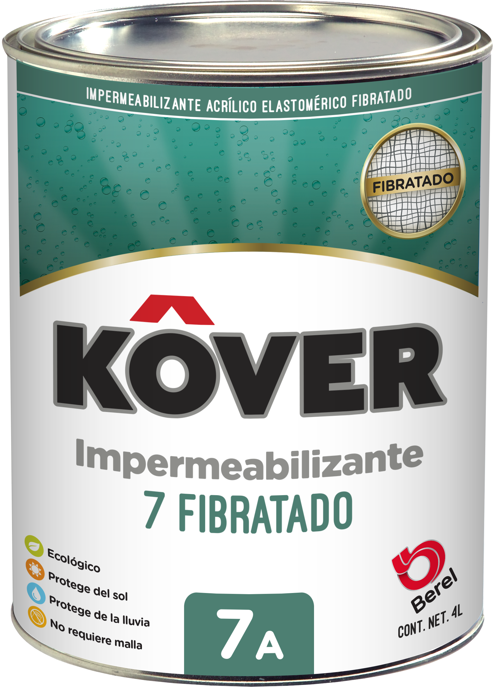 Pinturas Berel | Kover 7 Fibratado - Único